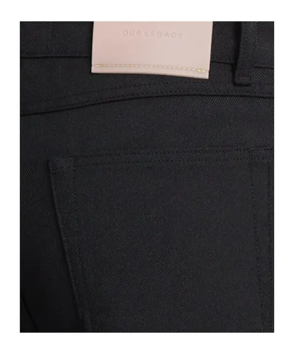 Our Legacy Boot Cut Straight Leg Jeans