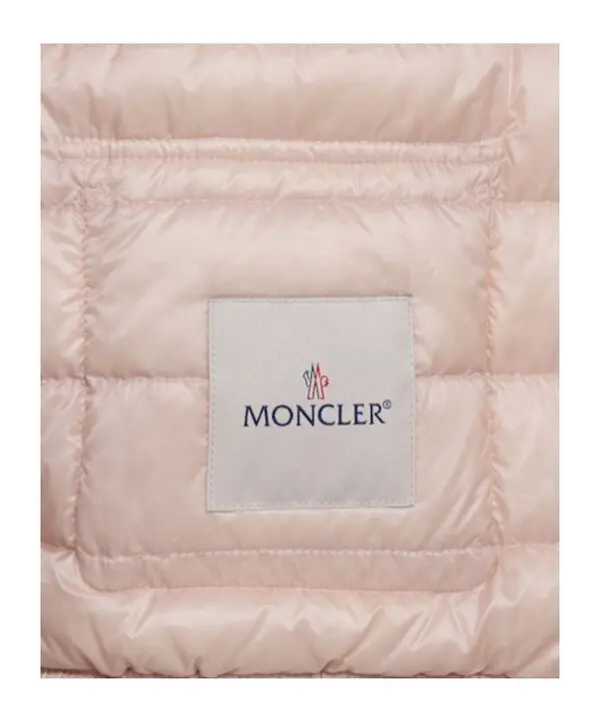 Moncler Lans Quilted Down Jacket - Nude