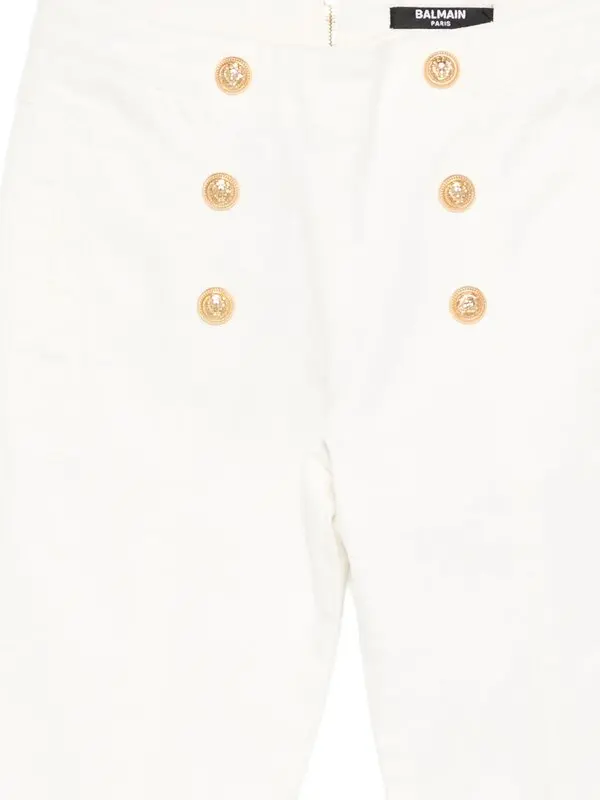 Balmain Button Detailed Trousers