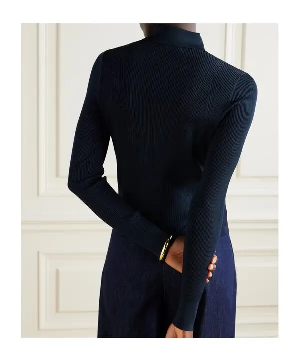 Dries Van Noten Ribbed Knit Cardigan