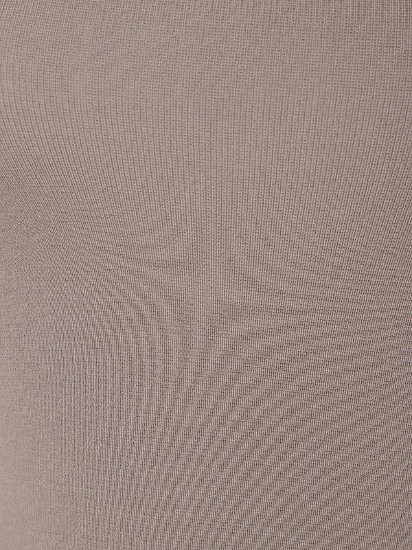 ENTIRE STUDIOS Ribbed-knit Strapless Tube Top