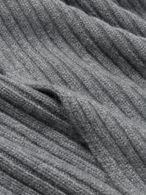 Arch4 Nancy Ribbed Cashmere Scarf - Gray