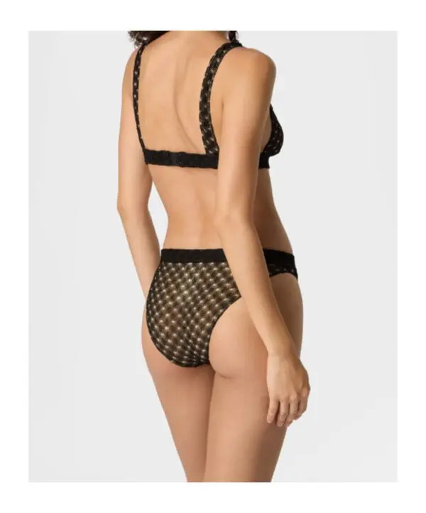 Missoni Lace Bralette Bikini - Black
