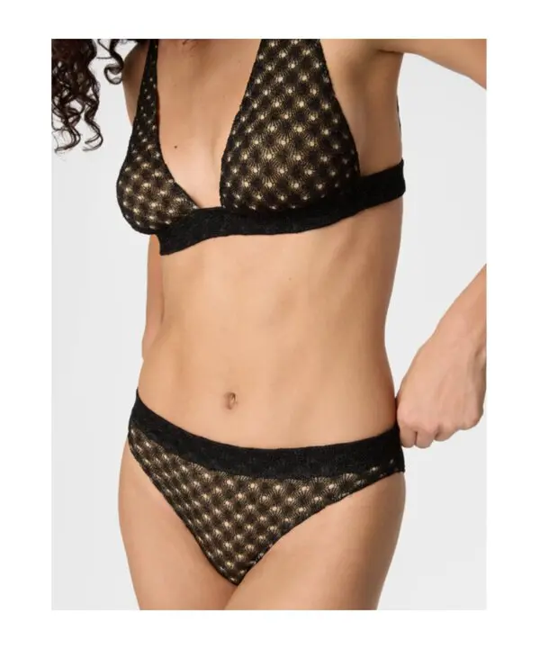 Missoni Lace Bralette Bikini - Black