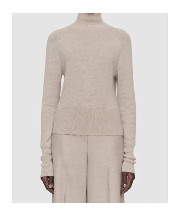 JOSEPH Ribbed Cashmere Turtleneck Sweater