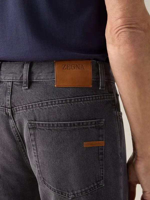 Zegna Roccia Stone-washed Slim Fit Jeans