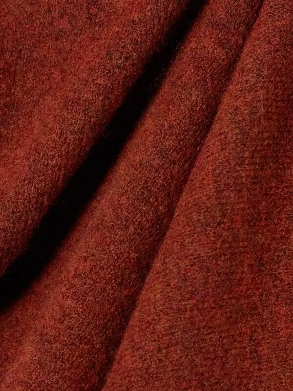 Proenza Schouler Crew Neck Long Sleeve Sweater - Red