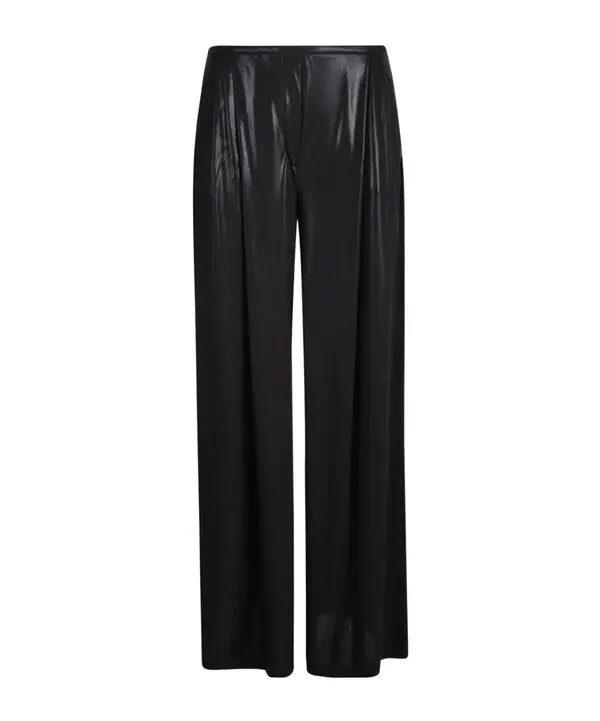 Norma Kamali High-waisted Wide-leg Pants