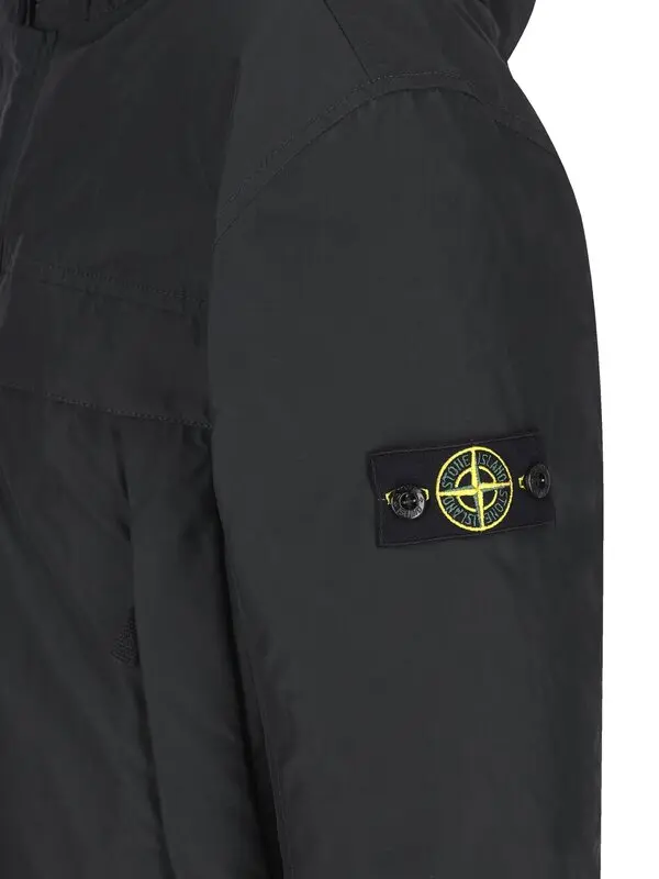 Stone Island Zip-up Hooded Down Jacket