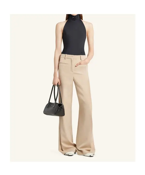 COURREGES Heritage Pleated Trousers - Sand