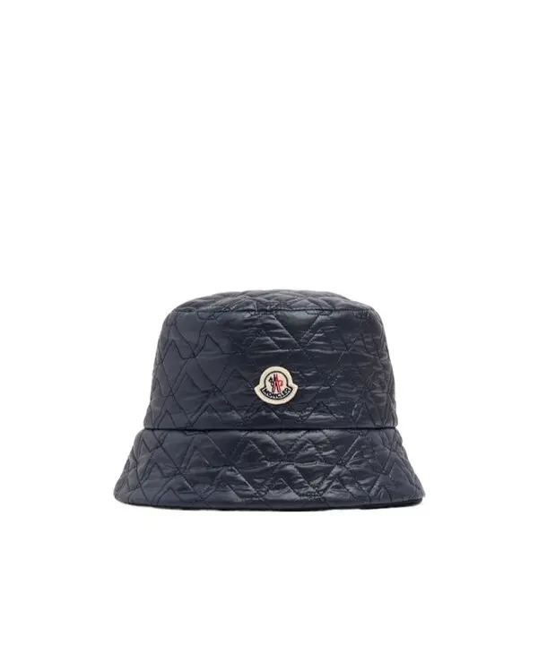 Moncler Reversible Padded Bucket Hat - Black