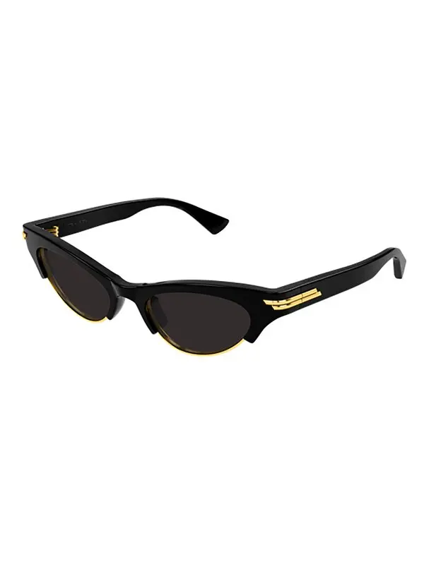 Bottega Veneta Cat Eye Frame Sunglasses - Black