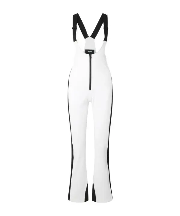 Mackage Elasticated Overalls With Zipper Detail - White