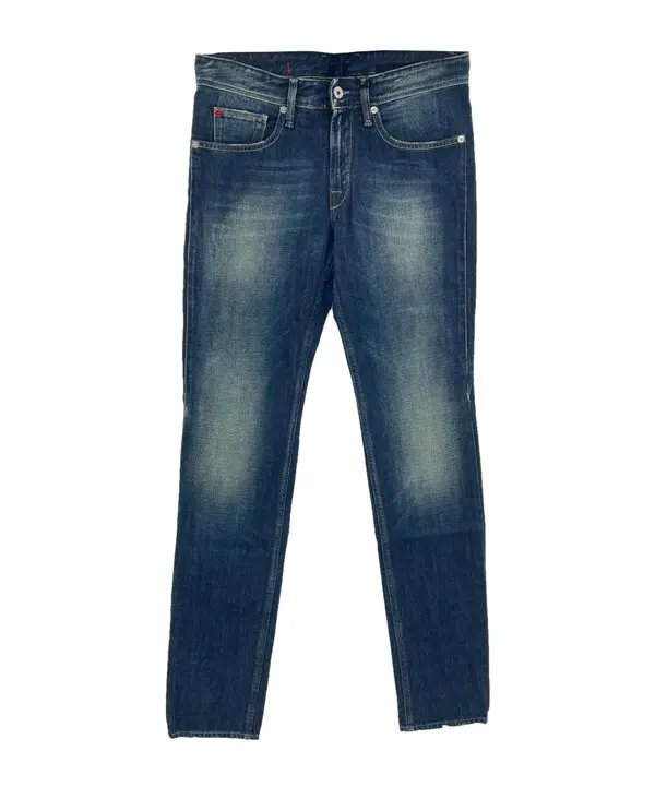 Moschino Five-pocket Denim Trousers - Blue