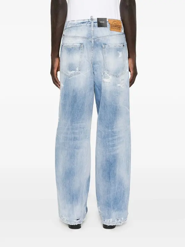 Dsquared2 Patchwork Distressed Jeans