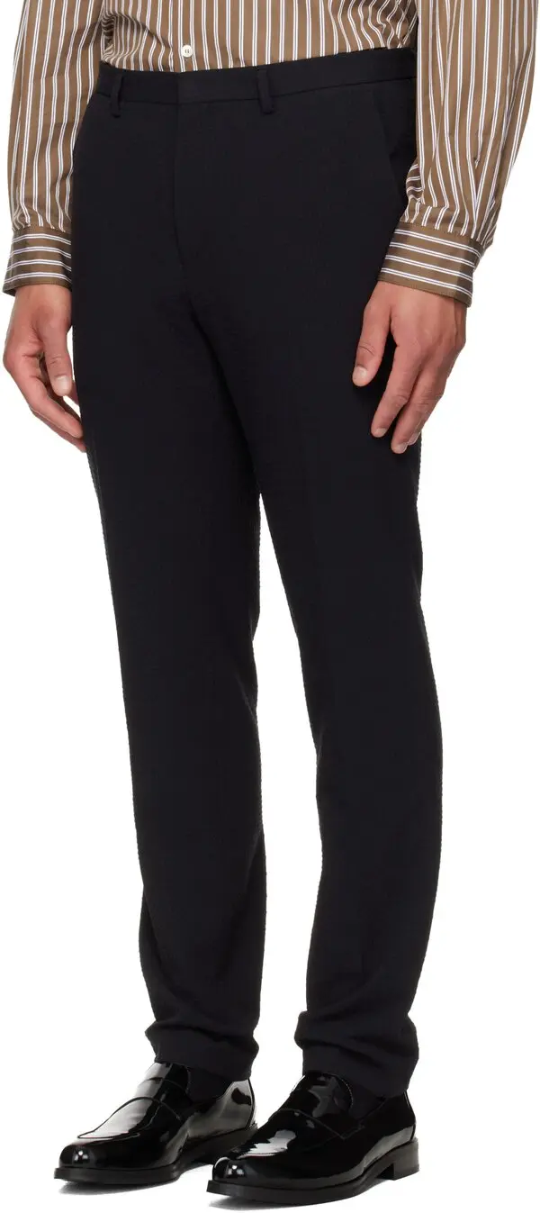 Hugo Boss One-button Three-piece Suit - Black
