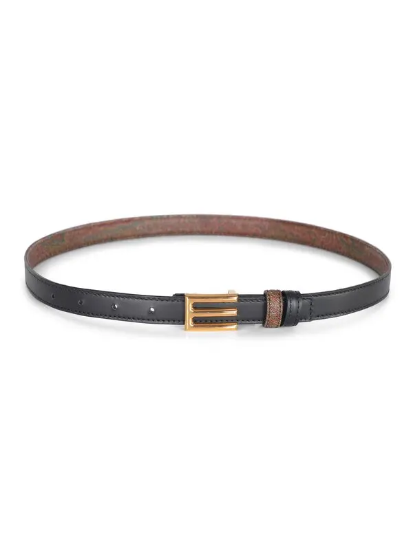 Etro Reversible Paisley Belt