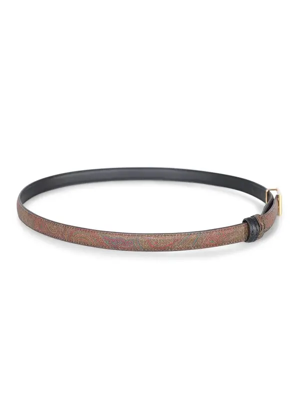 Etro Reversible Paisley Belt