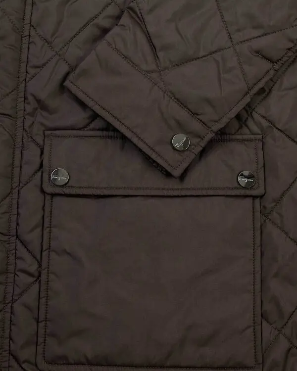 FERRAGAMO Quilted Long Sleeve Jacket