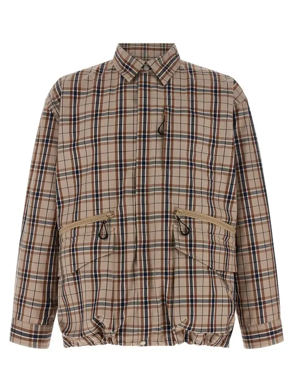 Comme Des Garçons Oversized Check Shirt Jacket