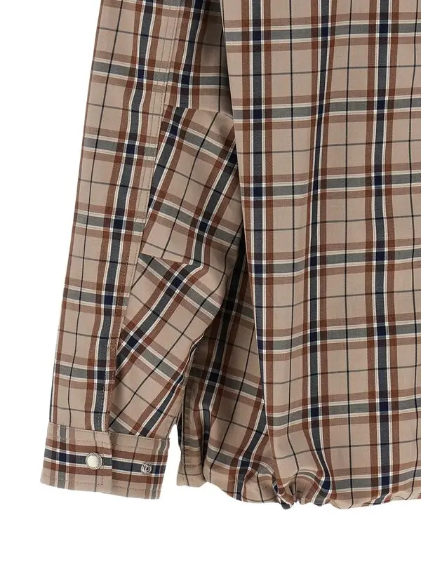 Comme Des Garçons Oversized Check Shirt Jacket