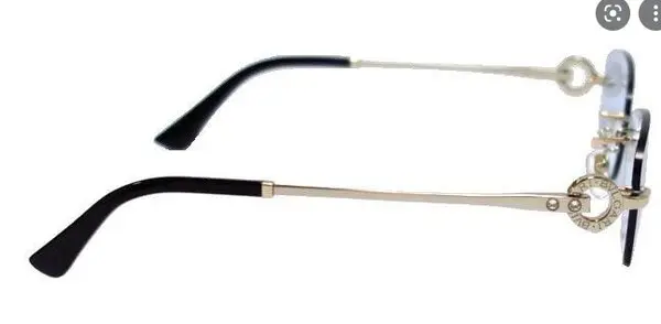 BVLGARI Rimless Sunglasses