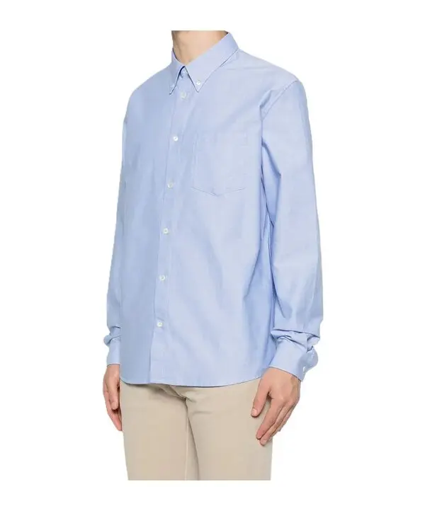 A.p.c. New Greg Button-down Shirt - Blue