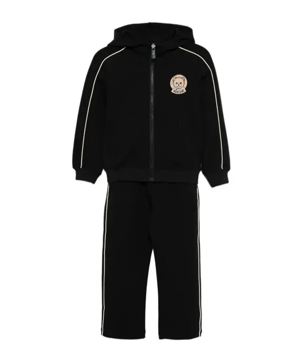 Moschino Appliqué Tracksuit - Black