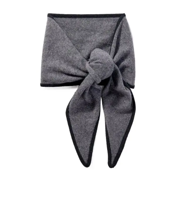 LISA YANG Chelsea Cashmere Scarf - Black