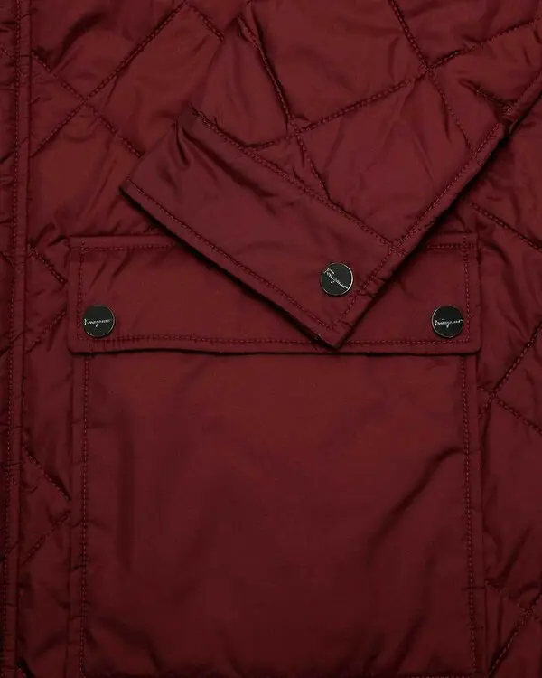 FERRAGAMO Quilted Jacket - Brown