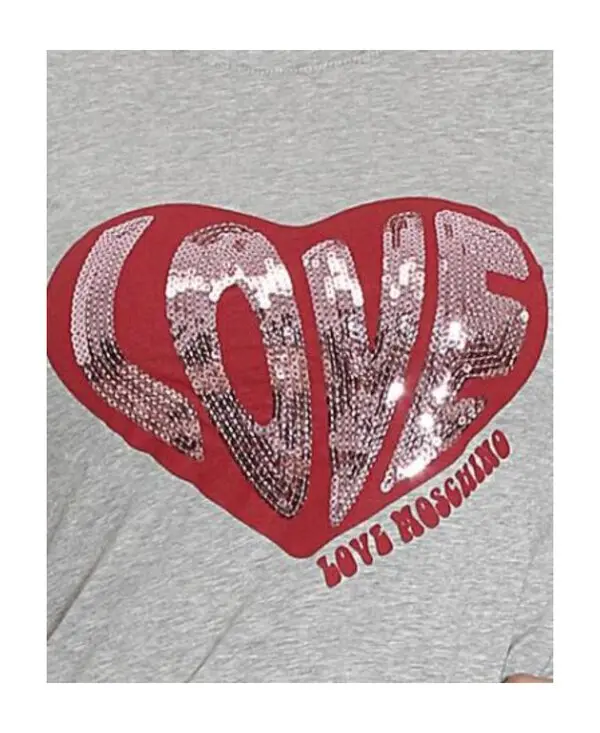 Moschino Detail Long Sleeve T-shirt