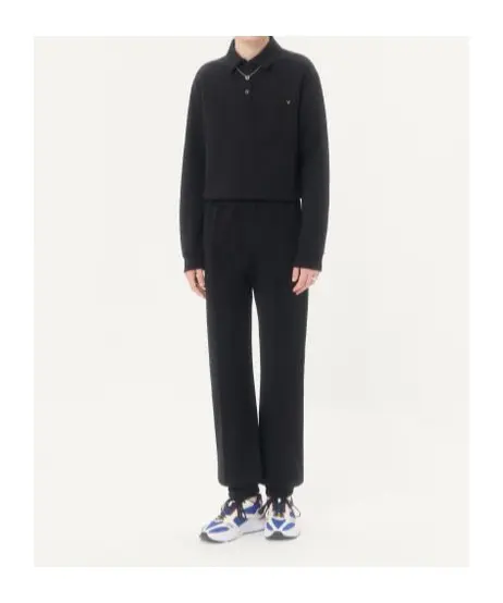 Valentino Garavani Vgold Button Detailed Polo Shirt