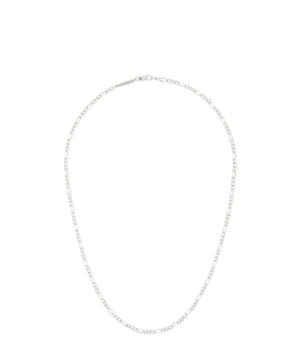 Tom Wood Sterling Silver Thin Chain Necklace - White