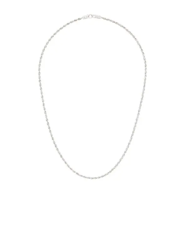 Tom Wood Rope Chain Necklace - White