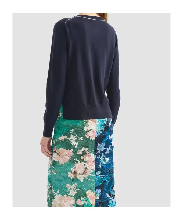 Erdem Crew Neck Cardigan