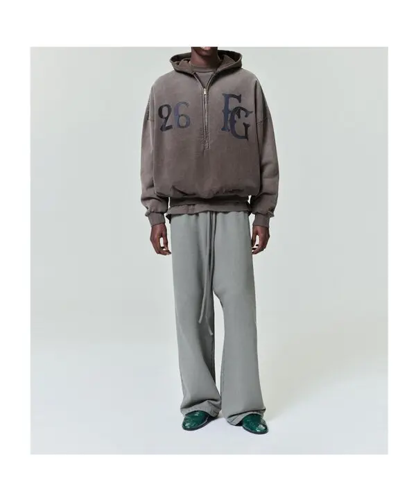 Fear Of God Wide-leg Drawstring Trousers - Gray