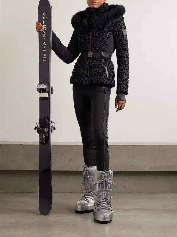 Mackage Long-sleeved Padded Jacket With Hood And Belt