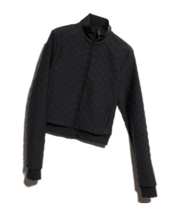 Gucci Gg Jersey Jacquard Zip-up Jacket