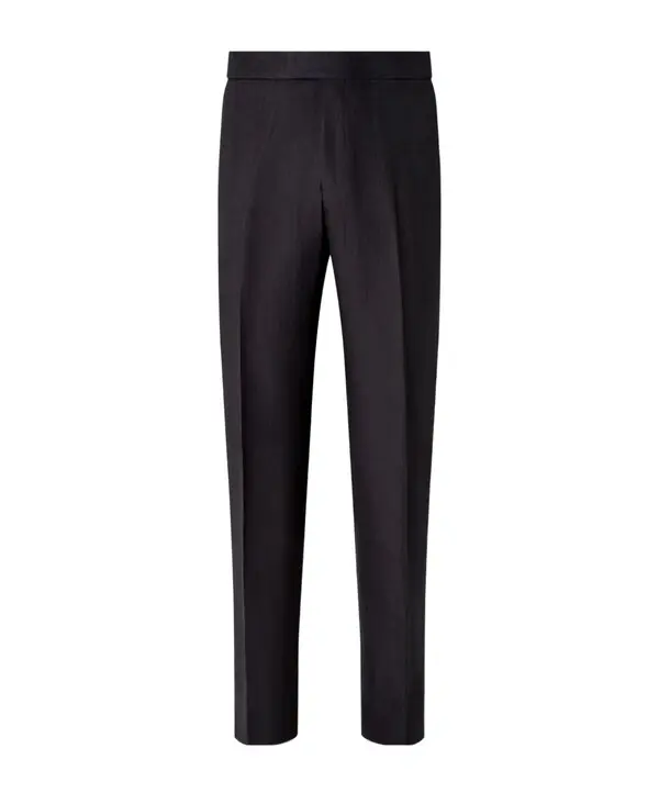 Zegna Tailored Trousers - Navy Blue