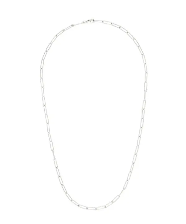 Tom Wood Box Chain Necklace - White