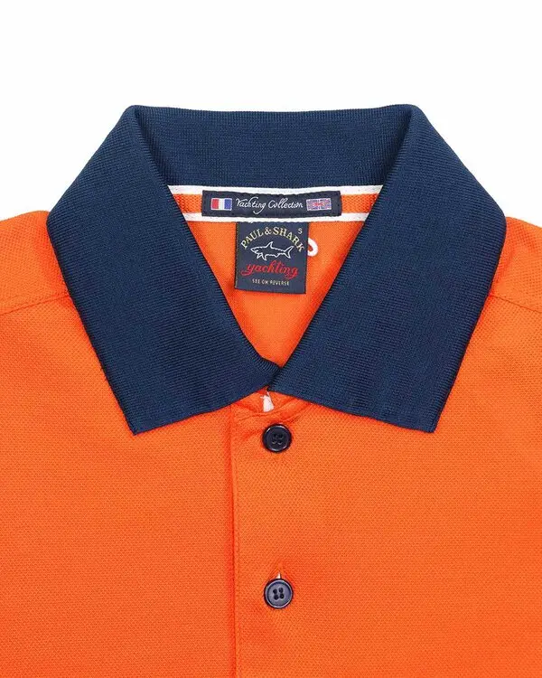 PAUL  SHARK Logo Polo Shirt