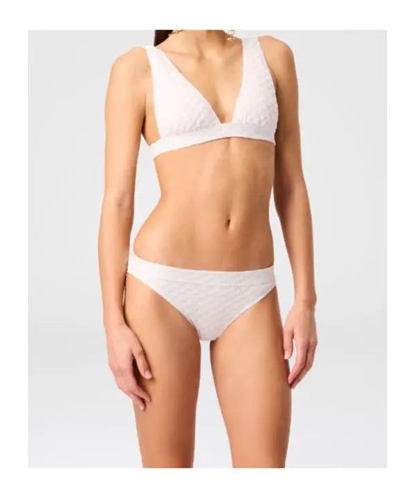 Missoni Textured Bikini Set - White