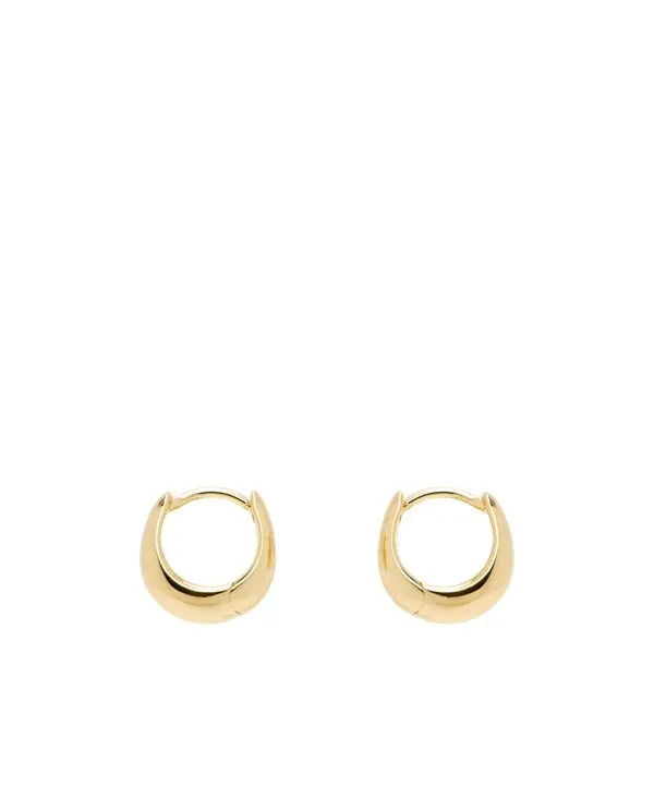 Tom Wood Ice Huggie Earrings - Yellow