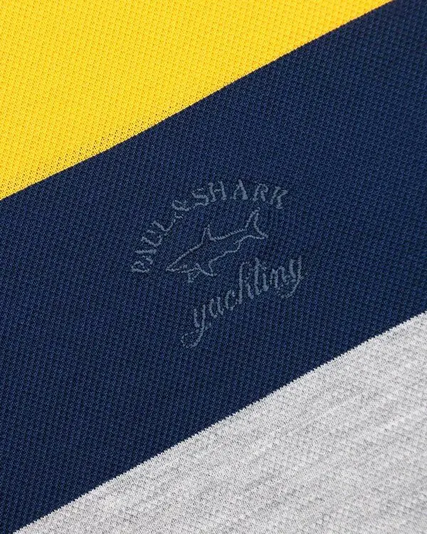 PAUL  SHARK Logo Embroidered Polo Shirt