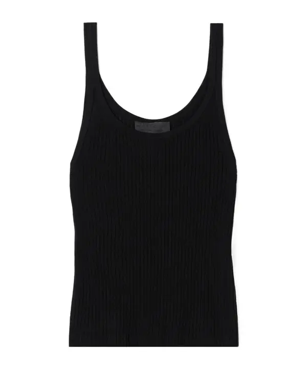 NILI LOTAN Ribbed Tank Top