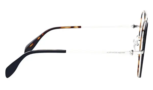 Alexander McQueen Aviator Sunglasses With Logo Detail