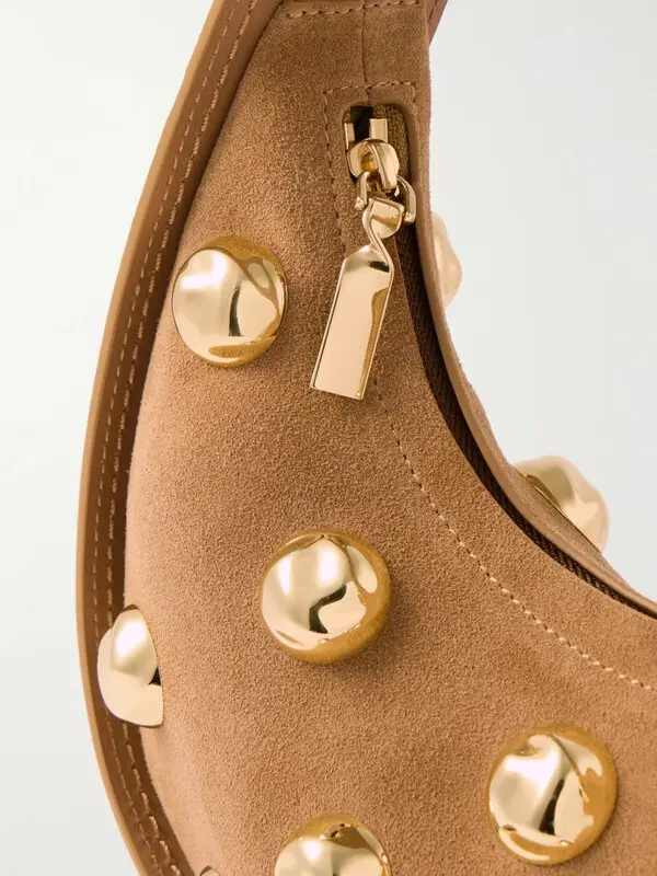 Simkhai Finn Studded Shoulder Bag - Camel