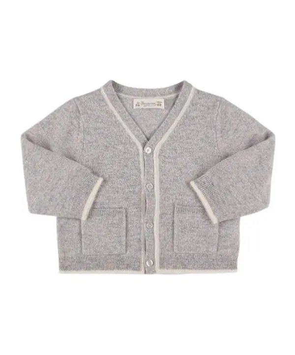 Bonpoint Knit Cardigan With Pockets