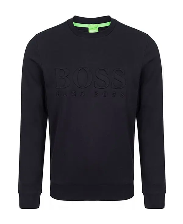 Hugo Boss Embossed Logo Crewneck Sweater