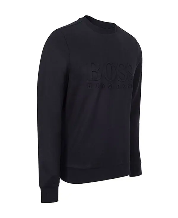 Hugo Boss Embossed Logo Crewneck Sweater